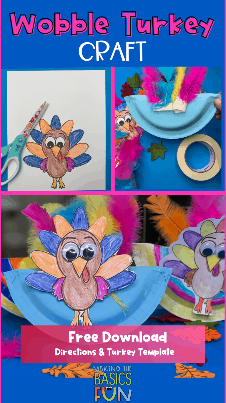 Unique Gobble, Wobble, Waddle Thanksgiving Turkey Craft | Making The ...