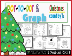 Fun Christmas Dot-To-Dot And Graph To Add You Math Activities This ...