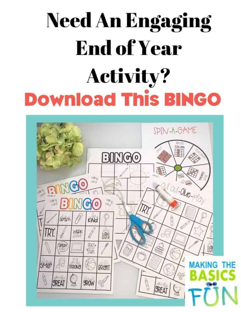 End Of Year Activities To The Rescue | Making The Basics Fun