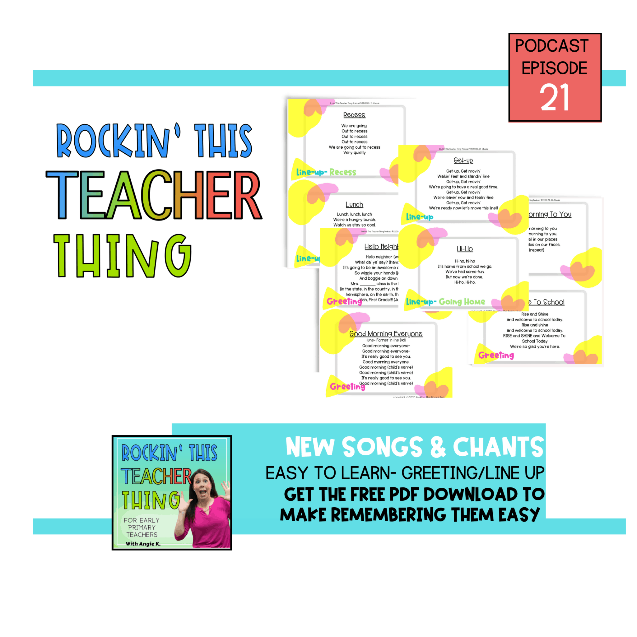 New Quick And Easy Greeting And Line Up Songs And Chants For Positive ...