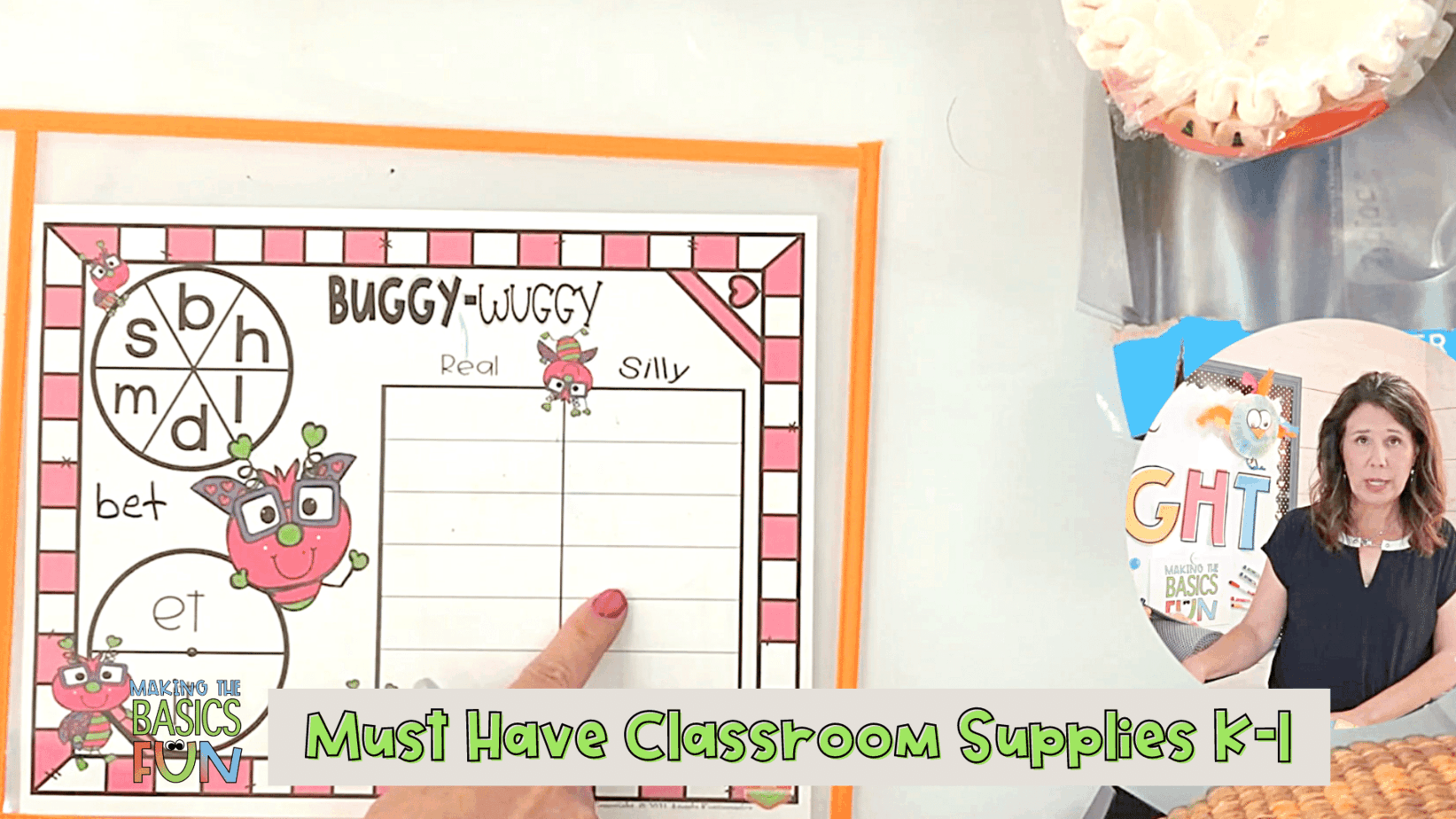 Classroom Supplies For K-1 | Making The Basics Fun